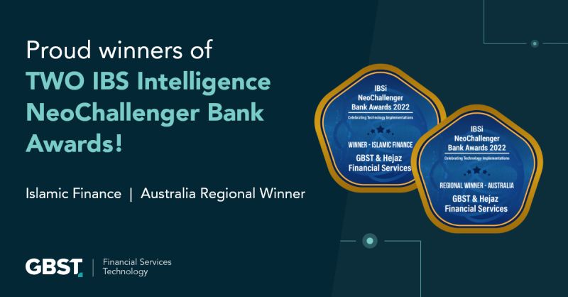 GBST Wins Two IBS Intelligence NeoChallenger Bank Awards